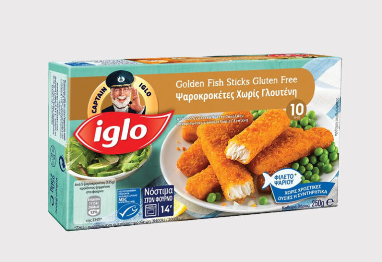 Κροκέτες ψαριού Captain Iglo χωρίς γλουτένη » Mini Market Magazine