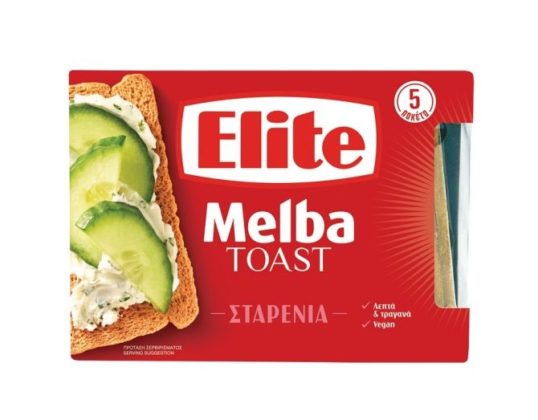 Φρυγανάκια Elite Melba Toast » Mini Market Magazine