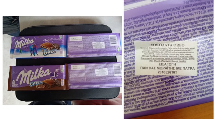 Προϊόντα σοκολάτας ανακαλεί ο ΕΦΕΤ » Mini Market Magazine